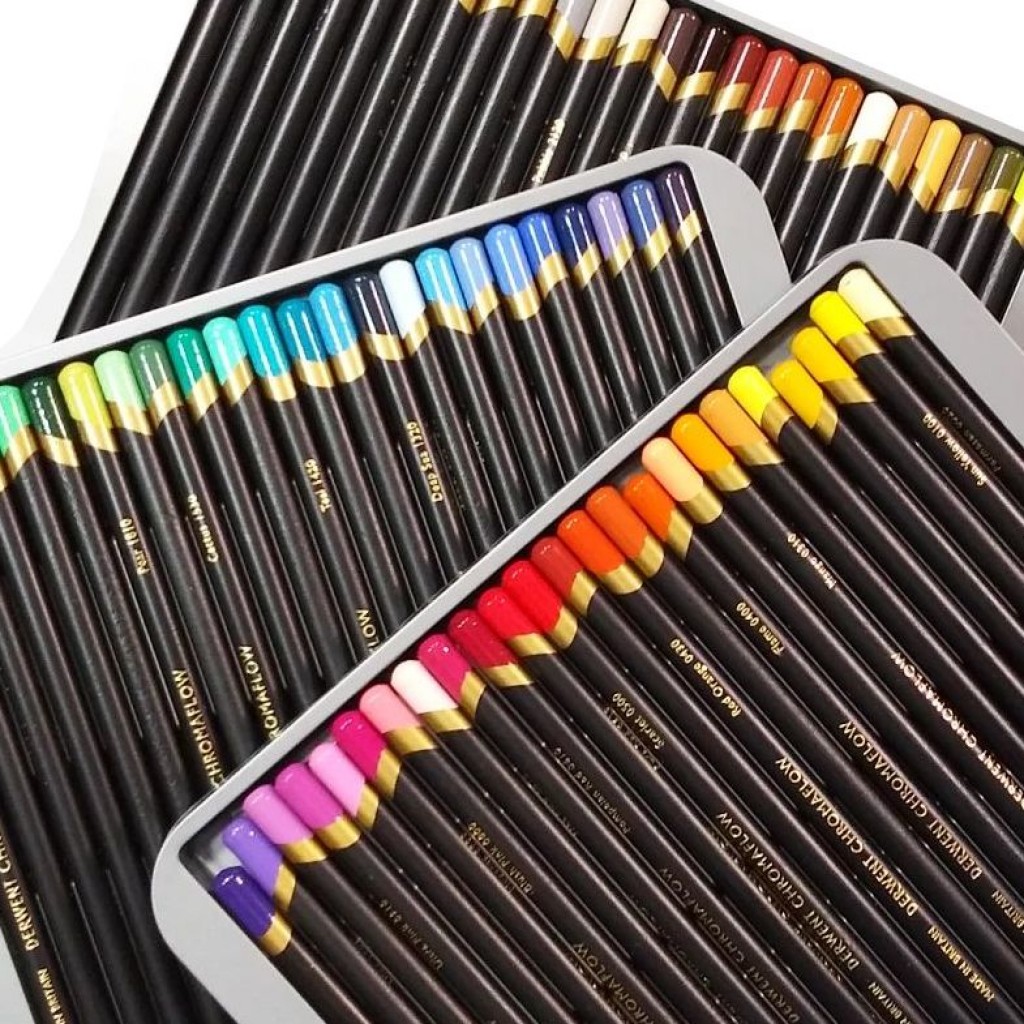 Derwent Chromaflow pastelky - různé barvy - INDIGES - výtvarné potřeby